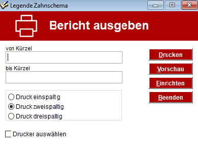 Liste-Zahnschema | DENTAplus Wiki